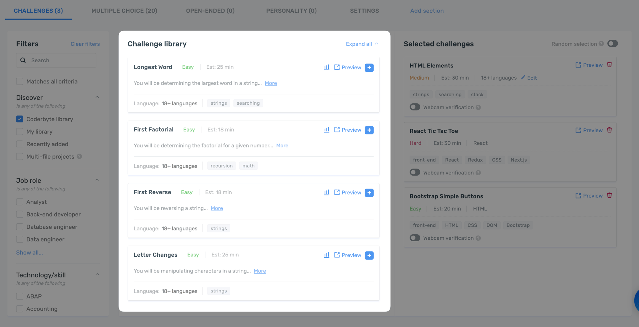 Admin guide to creating an Assessment