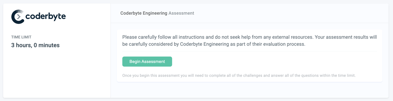 Candidate guide to taking an Assessment