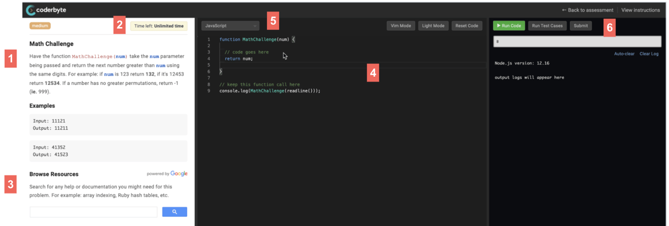 Watch coding video recordings and playback for Assessments